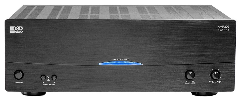 350W High Power 2-Channel Stereo Class A/B Amplifier, Dual Source ...