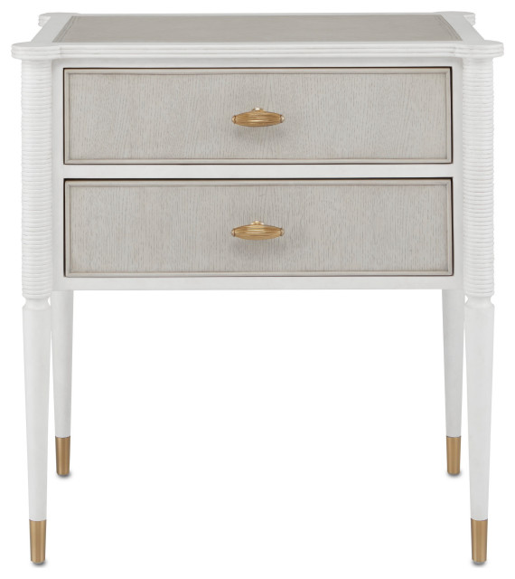 Aster Nightstand - Midcentury - Nightstands And Bedside Tables - by Currey & Company, Inc. | Houzz