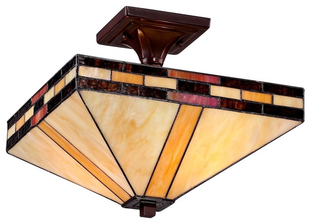 1920s Craftsman Ceiling Lights