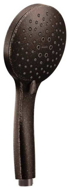 Moen 4in Five-Function Hand Shower with Dual Check Valves, Round ...