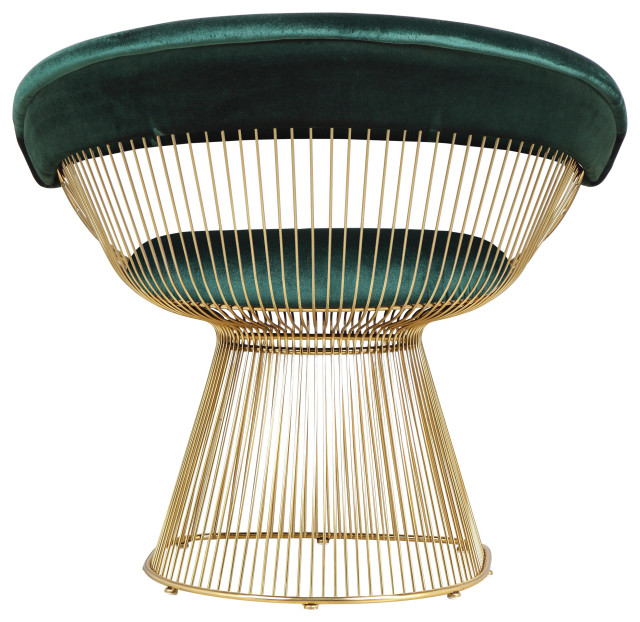 Fern Wire Arm Chair Gold - Contemporary - Armchairs And Accent Chairs ...