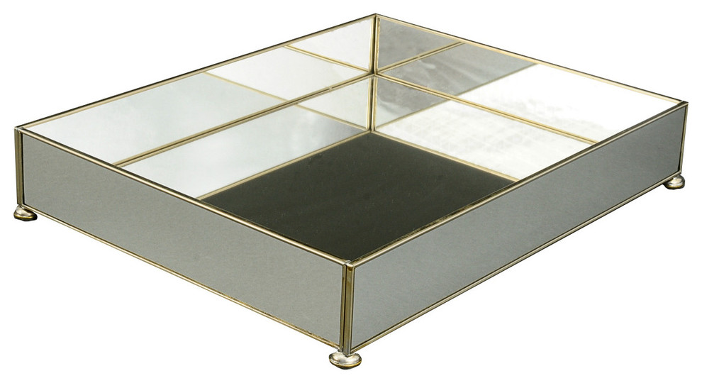 Mirror Vanity Tray - Contemporary - Bathroom Organizers - by Hudson ...