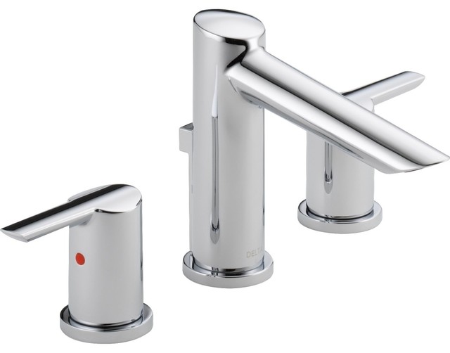 Delta Faucet 3561-MPU-DST Compel 2 Hndl Widespread Faucet w/Pop-up ...