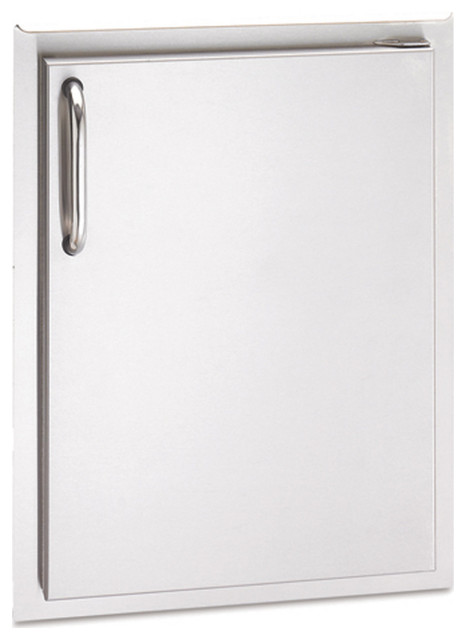 AOG 24" x 17" Single Door with Tubular Handles - Right Hinge - Modern ...