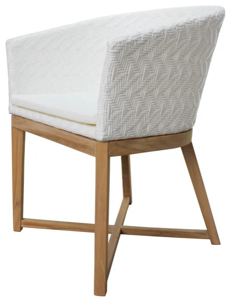 Blanco Outdoor Dining Chair - Transitional - Outdoor Dining Chairs - by ...