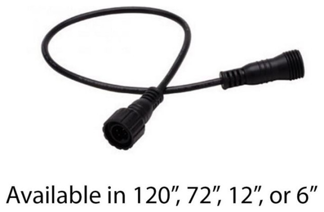 WAC Lighting Connector for InvisiLED 24V RGB Outdoor Tape Light in ...