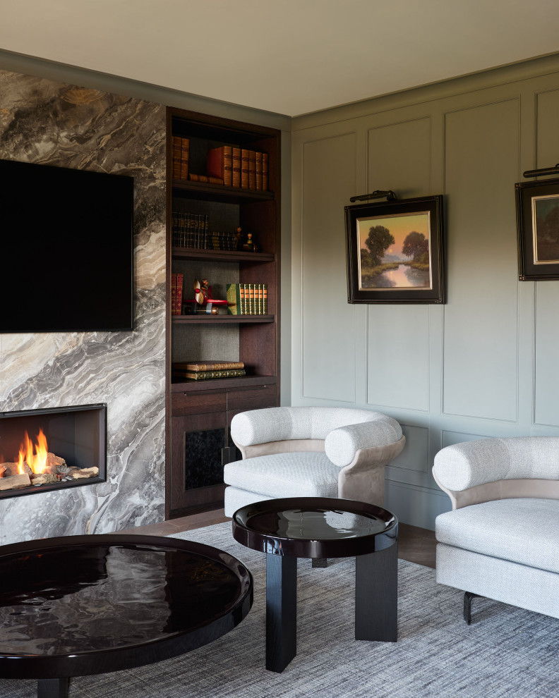 Contemporary Surrey Renovation - Transitional - Home Office - Surrey ...