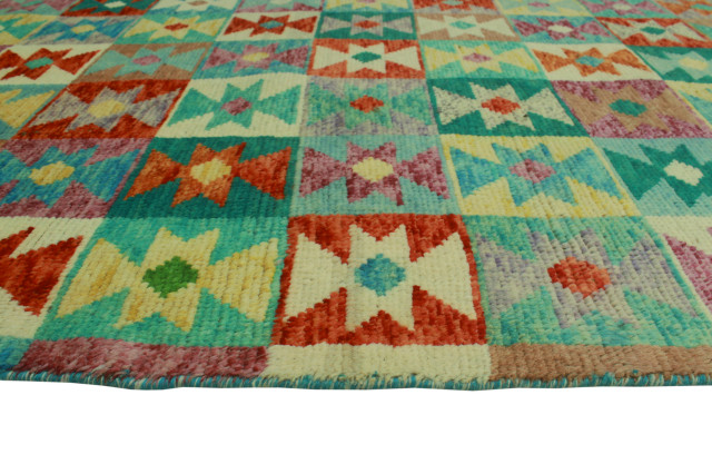 Balochi Baghel Rust Rug, 8'2 x 9'6 - Southwestern - Area Rugs - by ...