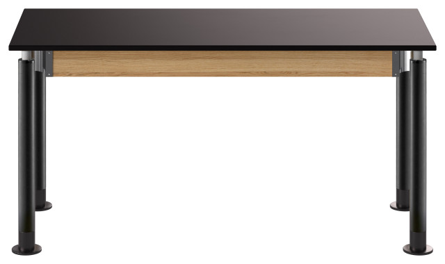 NPS Signature Science Lab Table, Black, Chemical Resistant Top ...