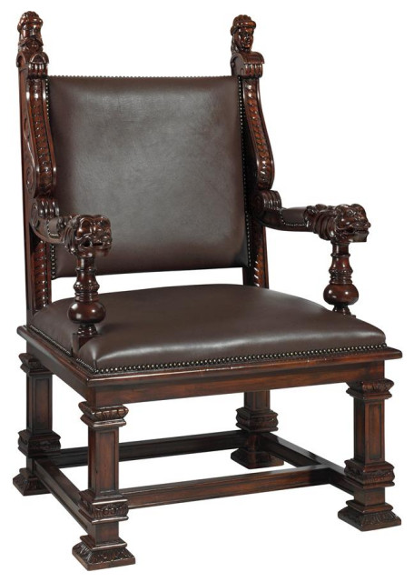 Design Toscano Lord Cumberlands Royal Throne - Traditional - Armchairs ...
