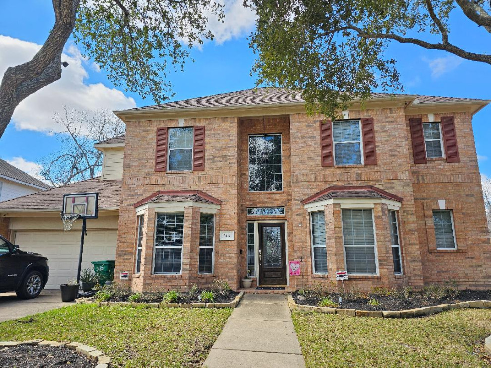 Updating Exterior...Paint colors for a Salmon Brick Home in Texas!