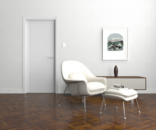 High gloss or matte paint door finish?