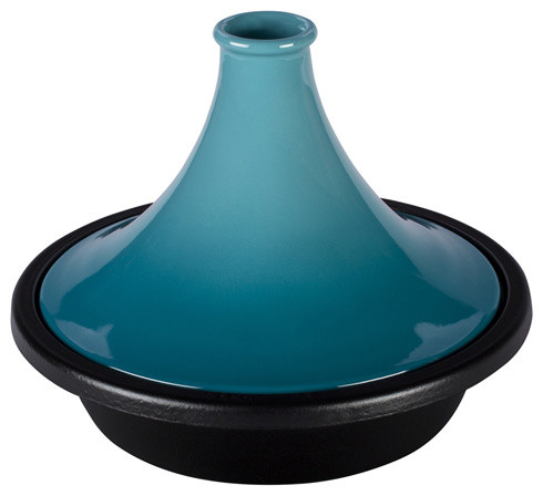 Le Creuset 2 1/2 Qt. Moroccan Tagine - Caribbean - Contemporary ...
