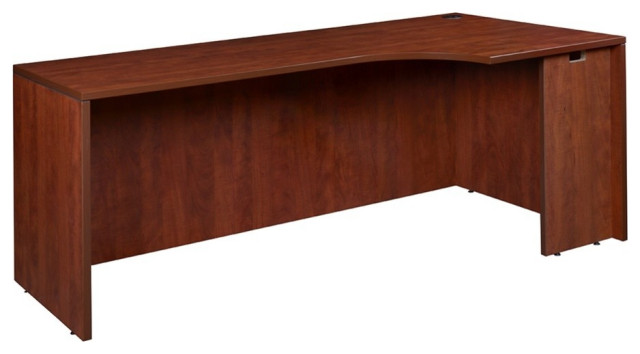 Legacy 71" Corner Credenza Shell, Cherry - Transitional - Desks And ...