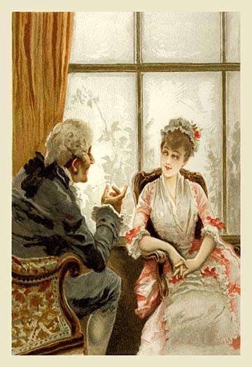 School for Scandal: An Enthralling Conversation, 12" x 18 ...