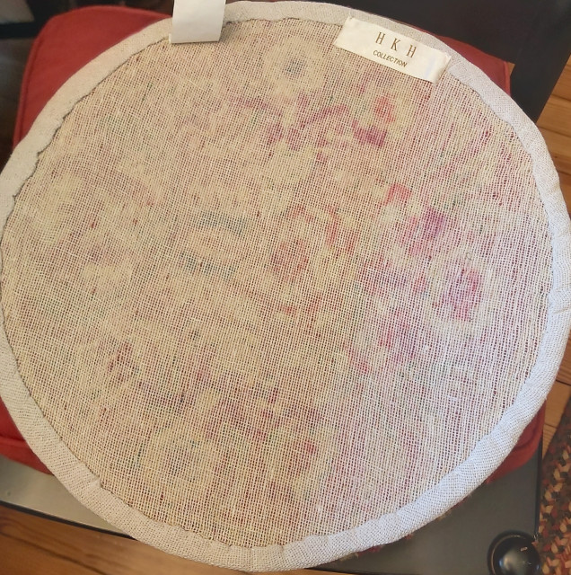 Hand Hooked Chair Pad, 16" - Traditional - Seat Cushions - by Hkh Intl ...