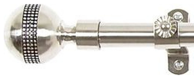 Traditional Elegance Decorative Rod & Finial Illusion 66-120", 66", 120 ...