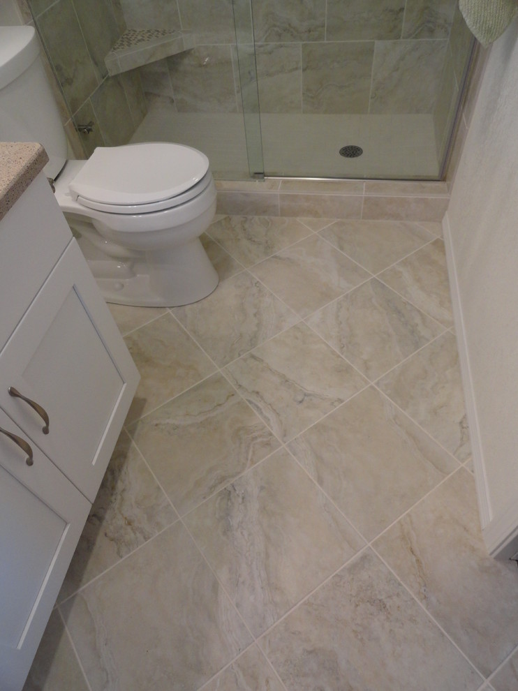 Cream Colored Bathroom - Transitional - Bathroom - Seattle - by ...