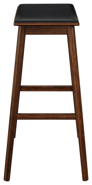 Terra Counter Height Stool, Exotic - Midcentury - Bar Stools And ...