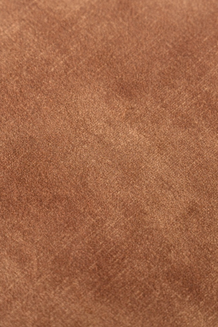 Modrest Saehee Modern Camel Velvet Fabric Dining Chair - Contemporary ...