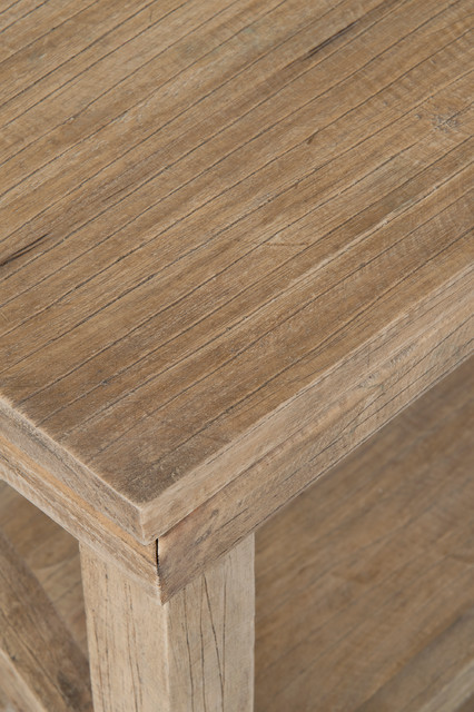 East at Main Madeline Rustic End Table - Transitional - Side Tables And ...