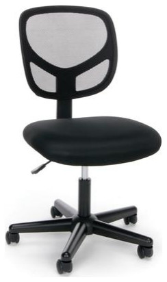 OFM Essentials Collection Mesh Back Office Chair, Armless, ESS-3000 ...