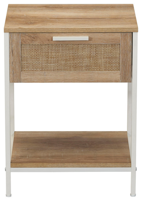 Woven Rattan End Table - Tropical - Side Tables And End Tables - by ...