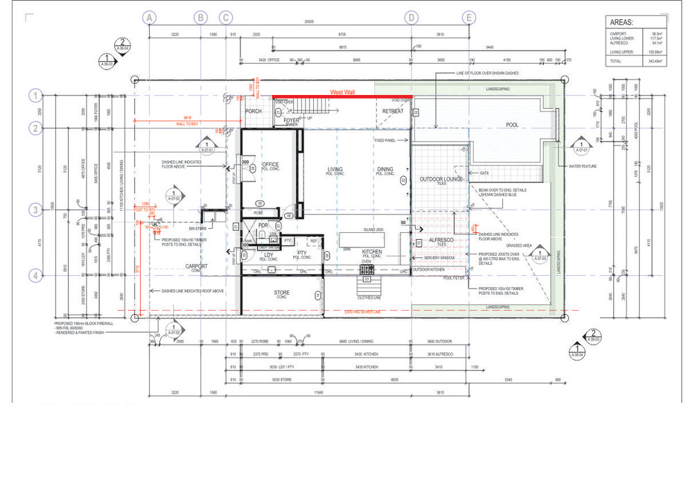 West Side Wall Issue | Houzz AU