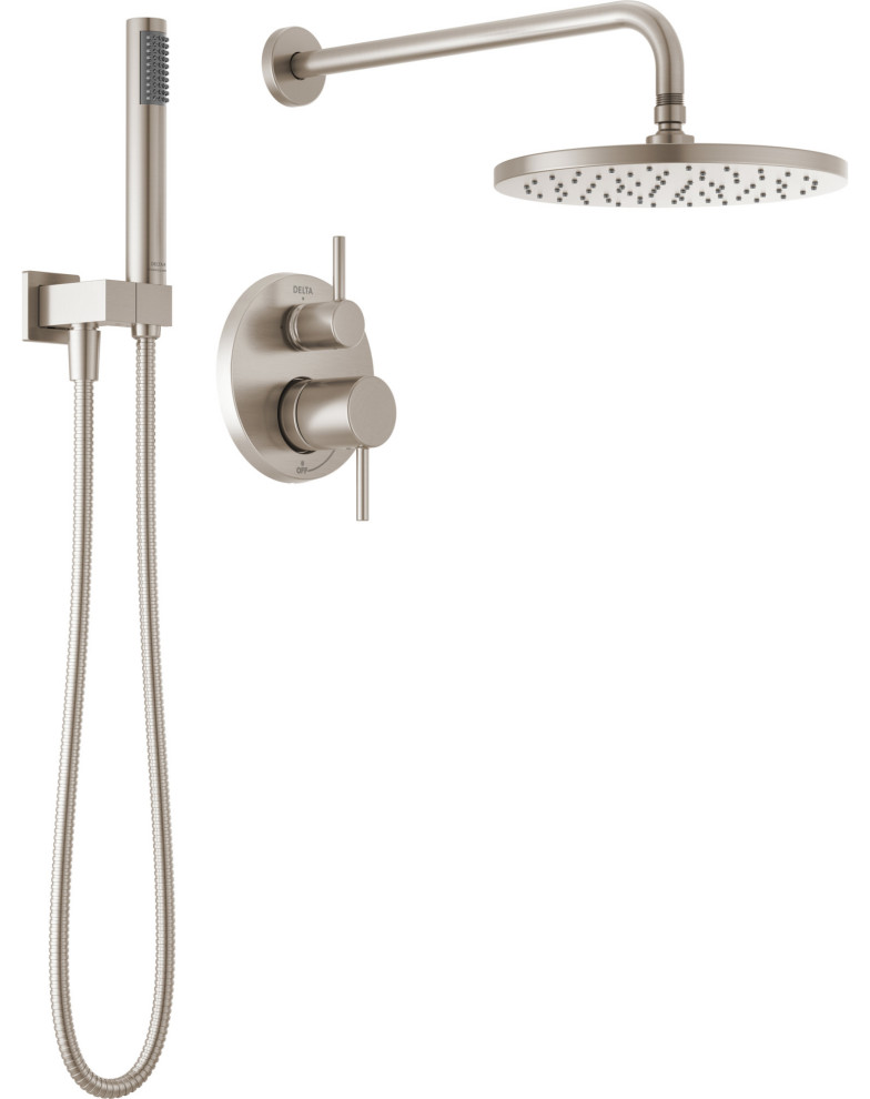 Delta 342702 Modern Round Non Shared Function Shower System ...