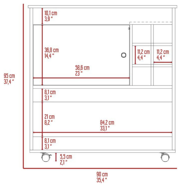 Lotus Bar Cart - Transitional - Bar Carts - by DEPOT ESHOP LLC | Houzz