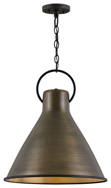 1 Light Pendant in Traditional Style - 18 Inches Wide by 21.5 Inches ...