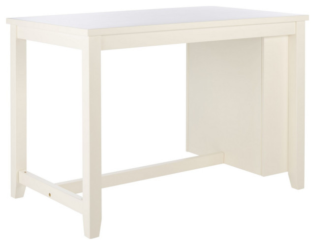 Safavieh Aero Rectangle Counter Table, White, #N/A - Transitional ...