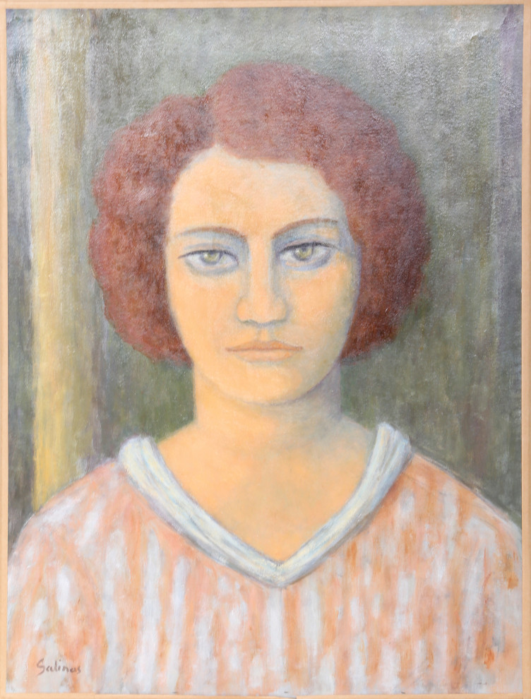 Woman With Red Hair, 989 from the Ellis Island Series, Laurent Marcel ...