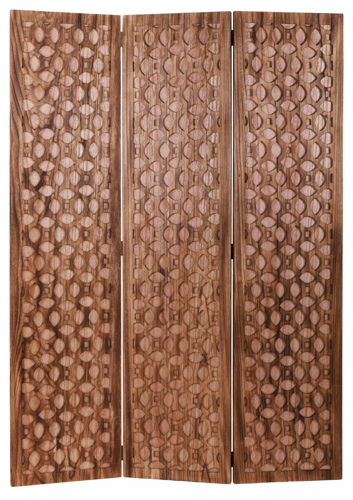 Screen Gems Carved Wood Screen SG-323 - Transitional - Screens And Room ...