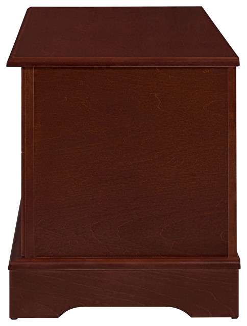 Paula Rectangular Cedar Chest Warm Brown - Traditional - Accent Chests ...