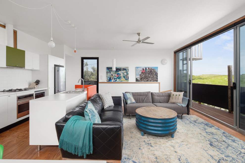 Surf Beach - Beach Style - Living Room - Other - by studioFRWD | Houzz AU