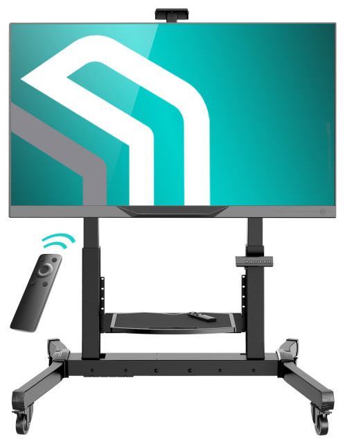 ONKRON Motorized Mobile TV Lift with Wheels for 50-100 Inch Screens up ...