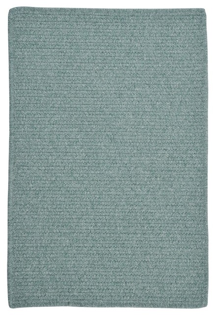 Westminster Rug, Teal, 2'x8' Runner, 2'x8' Runner - Contemporary - Hall ...