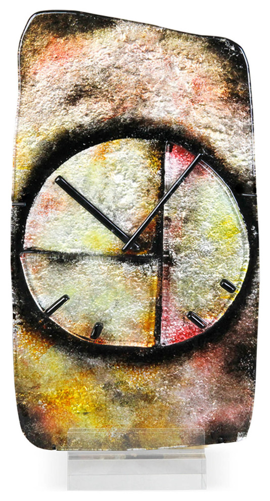 Sculpture Still Clock, 9"x17" - Contemporary - Decorative Objects And ...