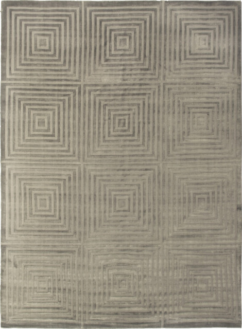 Exquisite Rugs Dove Embossed Dove Embossed Rug Rug, 6'x9 ...