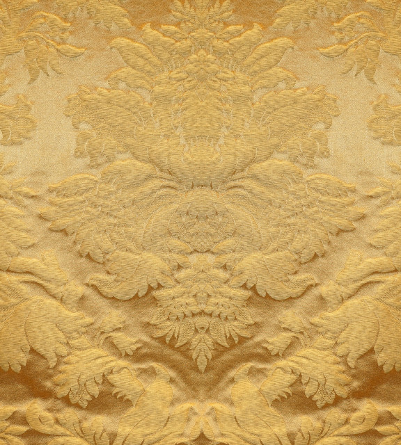 Urbino Damask, Gold - Traditional - Fabric - by Scalamandre | Houzz