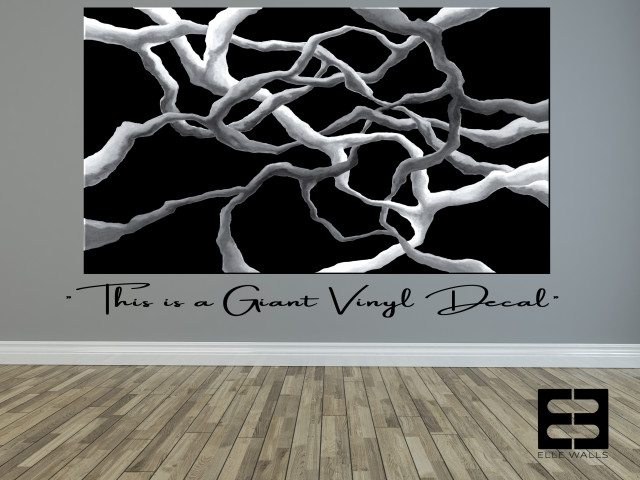 Giant Wall Art Decal, Textured Heavy Duty Vinyl, Removable Decal, Wall ...