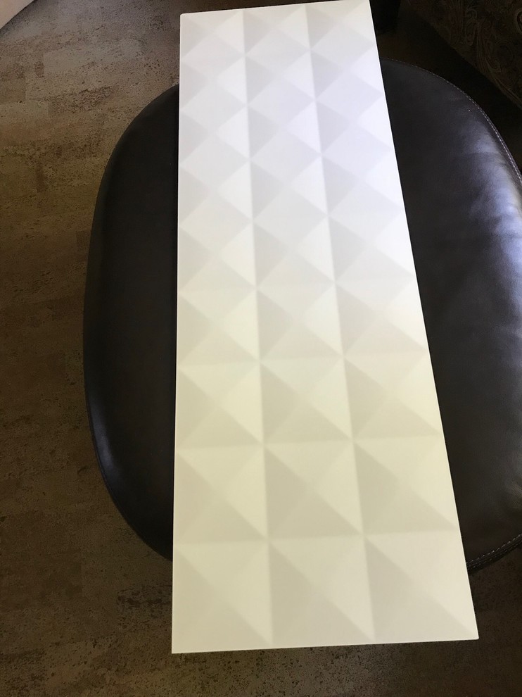 Dimensional tile for kitchen backsplash