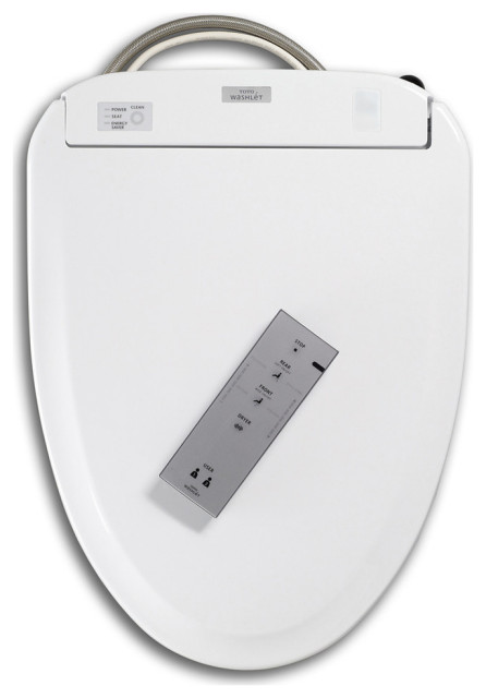 Toto Washlet S350e Bidet Toilet Seat, Auto Open and Close, Round ...