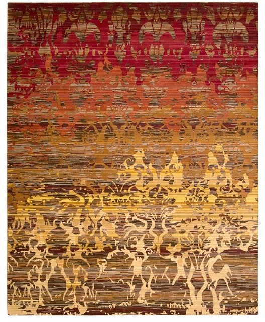Rhapsody Rug, 9'9" x 13' - Contemporary - Area Rugs - by Home Brands ...
