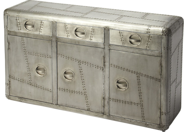 Yeager Aviator Console Cabinet - Industrial - Console Tables - by ...