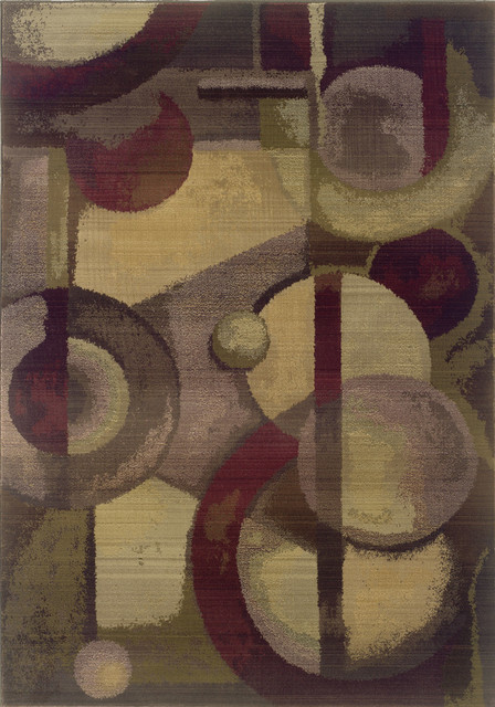 Oriental Weavers Sphinx Generations Contemporary Purple Rug, 2'3"x7'6 ...