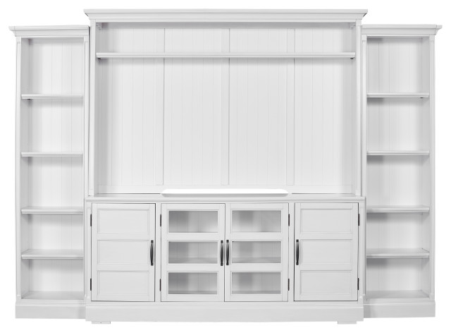 4 piece Entertainment Wall - Transitional - Entertainment Centers And ...