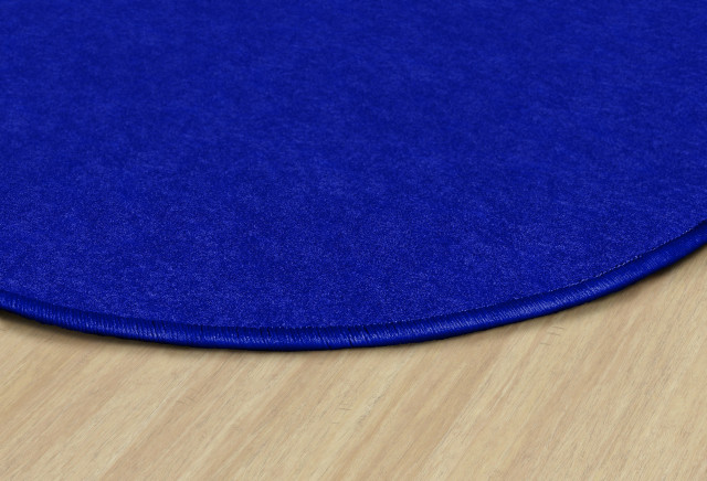 Flagship Carpets TS-45RB Amerisoft Royal Blue, 7'6x12 - Contemporary ...