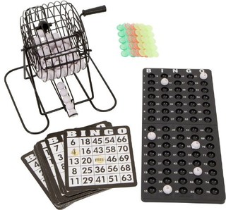 Complete Bingo Game Set - Contemporary - Board Games And Card Games ...